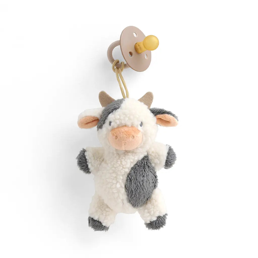 Cow Bitzy Paci Pal – Little Buffalo Creek Co.