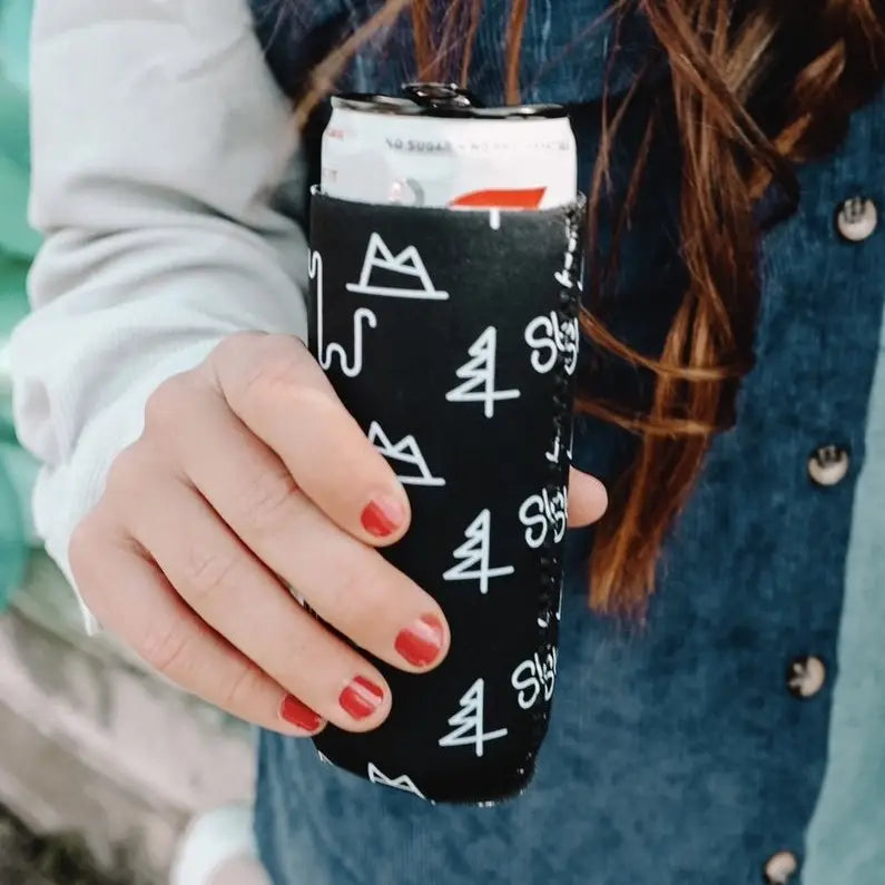 Black Brandin’ Tall Can Koozie 2-Pack – Little Buffalo Creek Co.