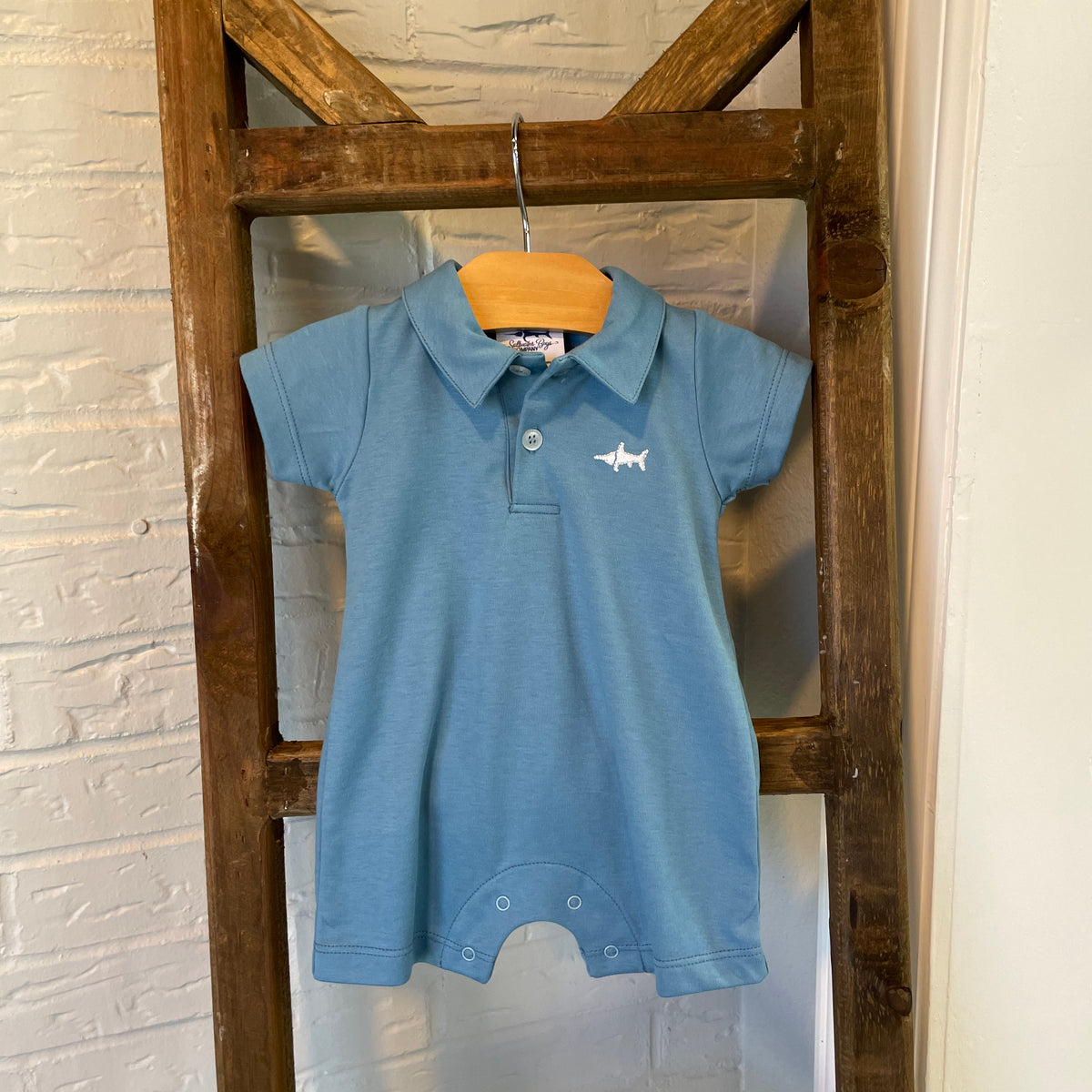 Niagara Polo Romper – Little Buffalo Creek Co.