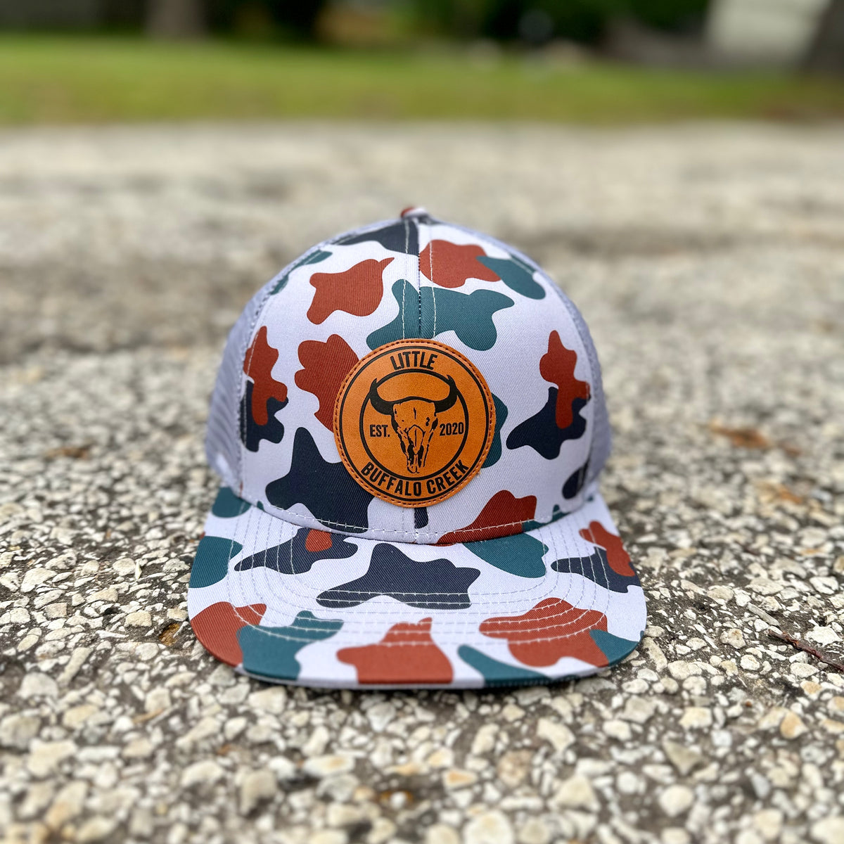 LBC Logo Killer Camo Hat – Little Buffalo Creek Co.
